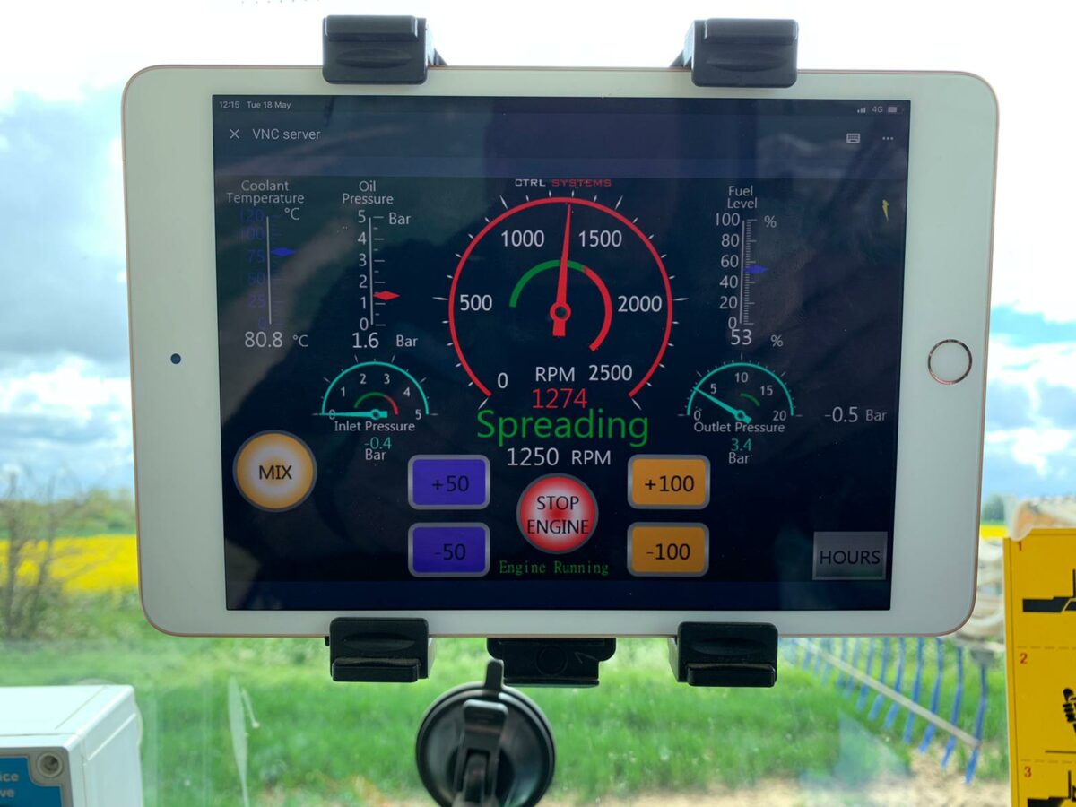 New remote control system launched by Tramspread | Farm Contractor ...