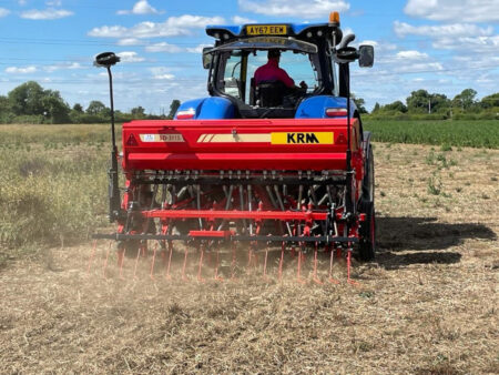 KRM offers broad range of tine drills to suit different farming systems ...